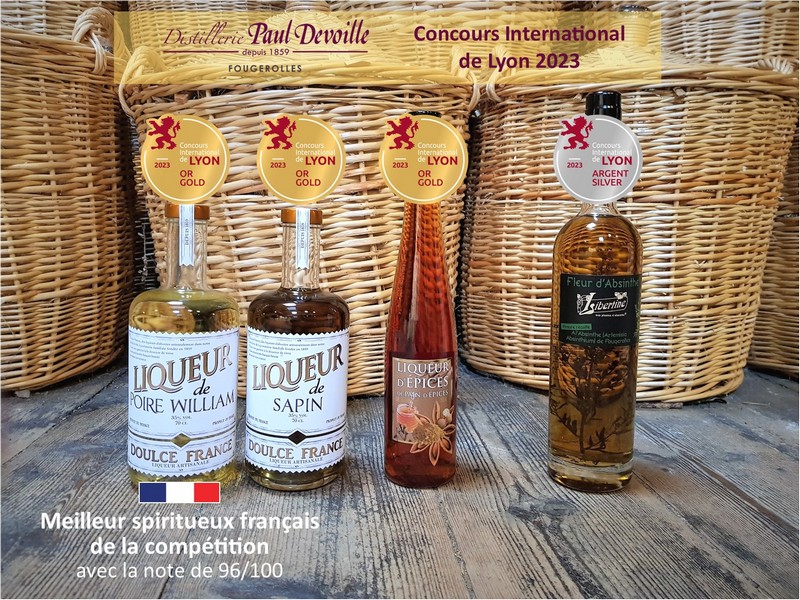 4 médailles au Concours International de Lyon - Devoille